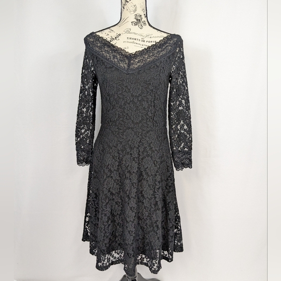 Yellow Chair | Dresses | Whimsigoth Fairy Black Lace Witch Victorian ...